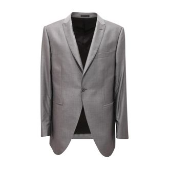 Pal Zileri Eleganter Anzug mit Weste - - Jackets - Herren - Grau - 3XL