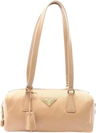 Prada Sac bandouli&egrave;re vintage Pre-owned - Femme - Pre-owned - Beige - Taille: ONE Size