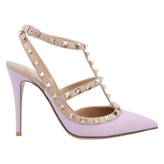 Valentino Garavani Hohe Schuhe - Rockstud Pumps Purple - Gr. 36,5 (EU) - in Rosa - f&uuml;r Damen