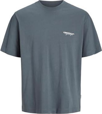 Jack & Jones T-Shirt pour Homme imprim&eacute; dans Le Dos, temp&ecirc;te, M