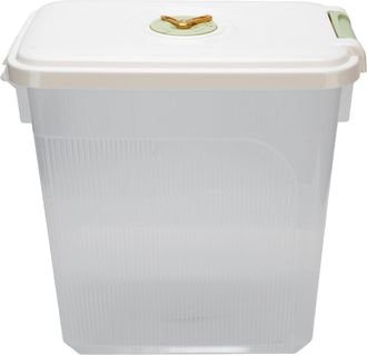 Generic Reisbeh&auml;lter, PP Deckel Luftdichtem Reisbeh&auml;lter f&uuml;r M&uuml;sli (Transparent 30 kg / 66,1lb)