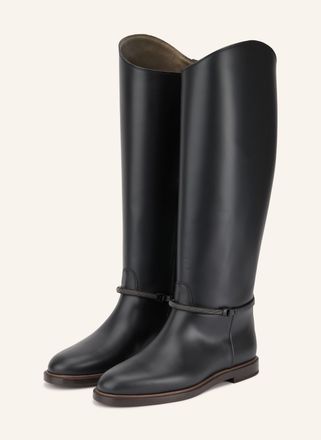 Brunello Cucinelli Brunello Cucinelli Stiefel Mit Schmucksteinen schwarz