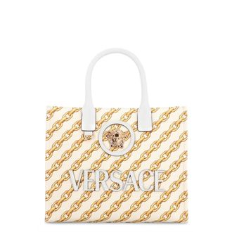 Versace Piccola la Medusa Tote Bag - - Bags - Damen - Beige - ONE SIZE