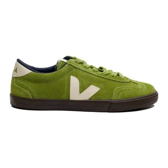 Veja Nachhaltige Wildleder Sneakers - - Shoes - Damen - Gr&uuml;n - 40 EU