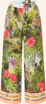 Angoor Angoor Leinenhose blau