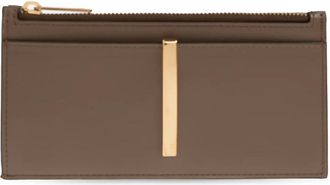 Tod's Femme, Accessoires, Brun, Taille: ONE Size Porte-cartes en cuir