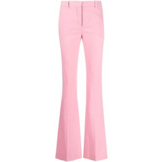 Versace Femme, Pantalons, Rose, Taille: 36 FR Pantalon Large Coupe Slim