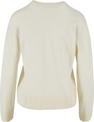 Urban Classics Rundhalspullover Urban Classics Damen Ladies Knitted Roundneck Sweater (1-tlg)