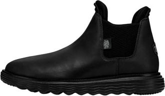 HeyDude Hey Dude Branson Craft Leather Chaussures urbaines HommeNoir Noir