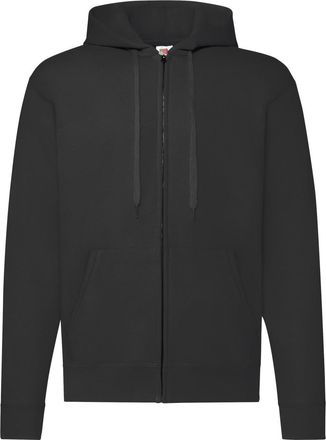 Fruit Of The Loom Fruit of the Loom - Classic Kapuzenjacke f&uuml;r Herren/Damen Unisex (Schwarz)