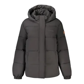 Guess Veste matelass&eacute;e mi-longue - Femme - Vestes - Noir - Taille: 38 FR