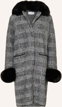 Joseph Ribkoff Mantel Mit Abnehmbarem Kunstfell schwarz