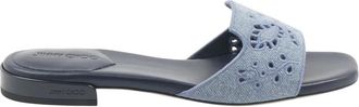Jimmy Choo London Femme, Chaussures, Vert, Taille: 37 EU Ariane Flat