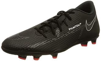 Nike Nike Mixte Phantom Gt2 Club MG Multi-Ground Soccer Cleats, Black/Summit White-Bright Crimson, 44 EU