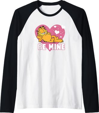 Garfield Valentines Day Be Mine Chill Pose Portrait Raglan