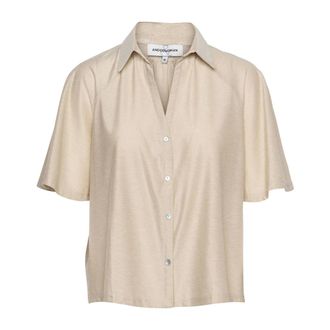 &Co Woman Damen, Blusen & Hemden, Beige, MGr&ouml;&szlig;e