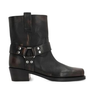 PARIS TEXAS Schwarze Roxy Stiefeletten f&uuml;r Frauen - - Shoes - Damen - Schwarzk - 36 EU