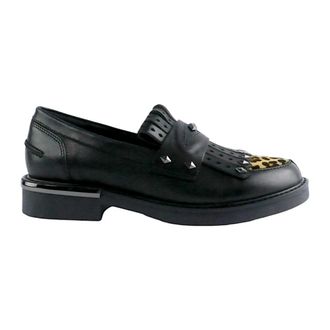 Elvio Zanon Camo Style Loafers - - Shoes - Damen - Schwarzk - 40 EU