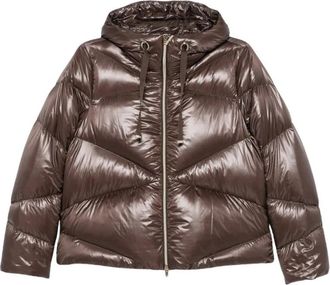 Herno Doudoune matelass&eacute;e ultral&eacute;g&egrave;re - Femme - Vestes - Brun - Taille: 46 FR