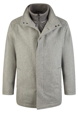 Daniel Hechter HECHTER PARIS Herren Jacket Jacke, Silver, 58