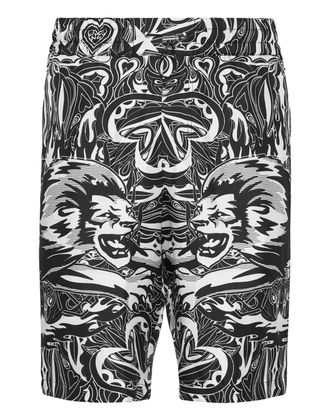 Philipp Plein Shorts Tribal Circus