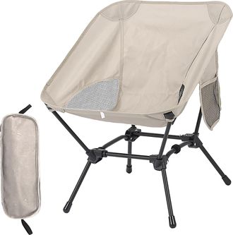 Generico Campingst&uuml;hle, zusammenklappbar, tragbarer Gartenstuhl, Campingstuhl mit Seitentasche, f&uuml;r Garten, Terrasse, Hof, Strand, Camping, Picknick