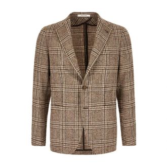 Tagliatore Einreihiger Blazer - - Jackets - Herren - Beige - L