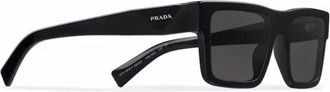 Prada SPR19WCA052E1AB Slate Gray Lenses Sunglasses - Black