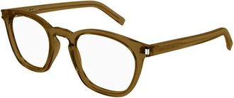 Saint Laurent Optical Frame - - Accessories - unisex - Braun - 50 MM