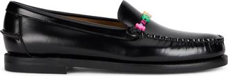 Sebago Femme, Chaussures, Noir, Taille: 37 1/2 EU Frank Beads Moccasin