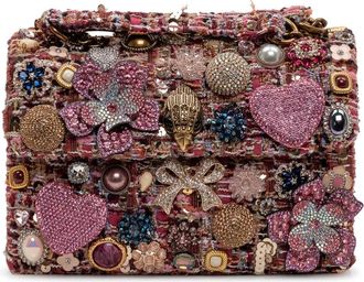 Kurt Geiger Femme, Sacs, Multicolore, Taille: ONE Size Sac bandouli&egrave;re &agrave; rabat