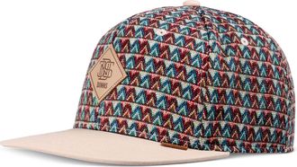 Djinns Colour Triangle (Khaki) - 6 Panel Snapback Cap Cappy Hut Hat Kappe M&uuml;tze Caps