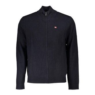 Napapijri Schwarzer Tessuto Herren Cardigan