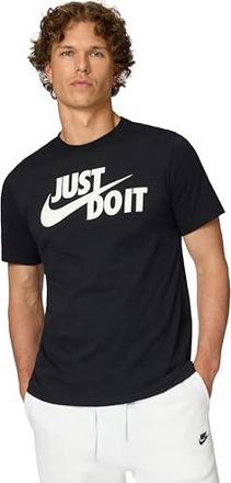 Nike Nike Homme Just Do It Swoosh T-Shirt, Black/White, 3XL EU