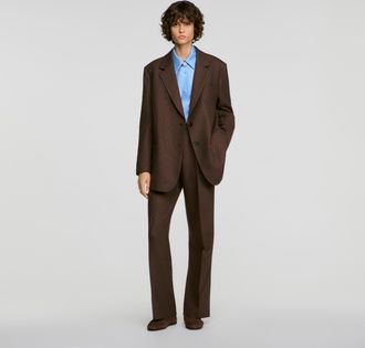 Sandro Taillierter Blazer mit Strass