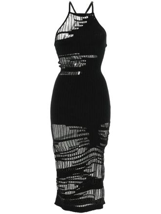 Cult Gaia Nodin Midikleid - Schwarz