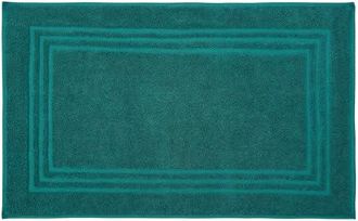 Kleine Wolke Frottier-Vorleger Lodge 3009683207, Ma&szlig;e: 50x 80 cm, Smaragd, 100% Baumwolle