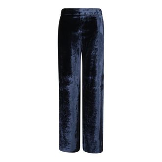 Incotex Ivy Samthose aus Samt - - Trousers - Damen - Blau - 2XS