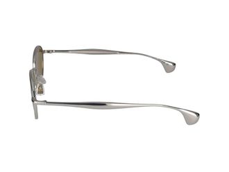 Bottega Veneta Unisex Sunglasses Bv1396s 001 Silver Brown 50-20-140 Metal