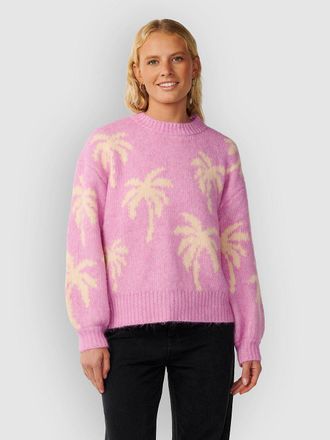 Rip Curl Retro Swell Palm Jacquard Crew Pull