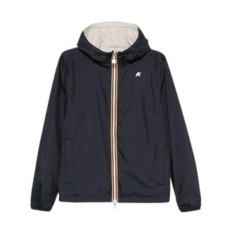K-Way Homme, Sport, Bleu, Taille: XL Jake Plus 2 Veste R&eacute;versible &agrave; Capuche