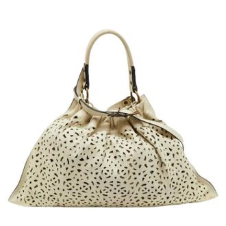 Marni Sac bandouli&egrave;re oversize Pre-owned - Femme - Pre-owned - Blanc - Taille: ONE Size