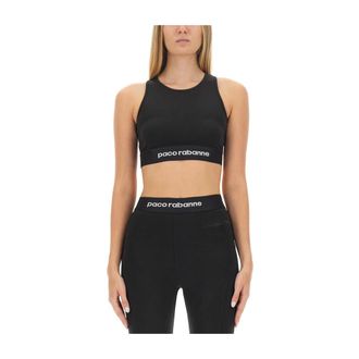 Paco Rabanne Damen, Oberteile, Schwarzk, SGr&ouml;&szlig;e