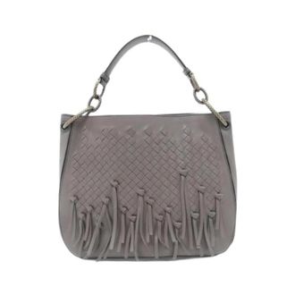 Bottega Veneta Pre-owned Lamb Shoulder Bag - - Pre-owned - Damen - Grau - ONE SIZE