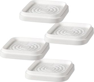 Generic Bett Erh&ouml;her 4 St&uuml;ck - Premium Stapelbare Quadratische Bl&ouml;cke Stuhl, Beine Anheber Couch M&ouml;belh&ouml;henversteller, F&uuml;r Waschmaschine, Sofa K&uuml;hlschrank | M