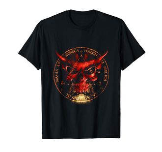 Alchemy Gothic Teufel Sch&auml;del T-Shirt