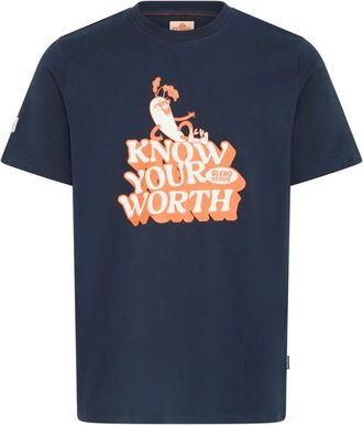 Blend Homme, Tops, Bleu, Taille: L T-Shirt girocollo stampa 20720474