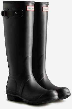 Hunter Original Tall - Gummistiefel in Schwarz mit hohem Schaft