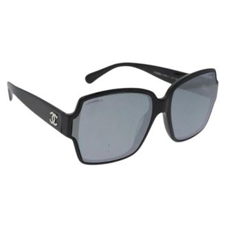 Chanel Pre-owned Vintage Sonnenbrille - - Pre-owned - Damen - Schwarzk - ONE SIZE