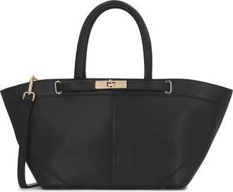 Kazar Femme, Sacs, Noir, Taille: ONE Size Sac &agrave; main avec fermoir d&eacute;coratif